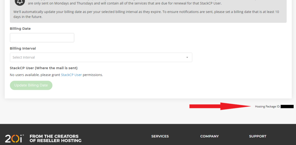 How do I determine my Package ID - WP Email Manager