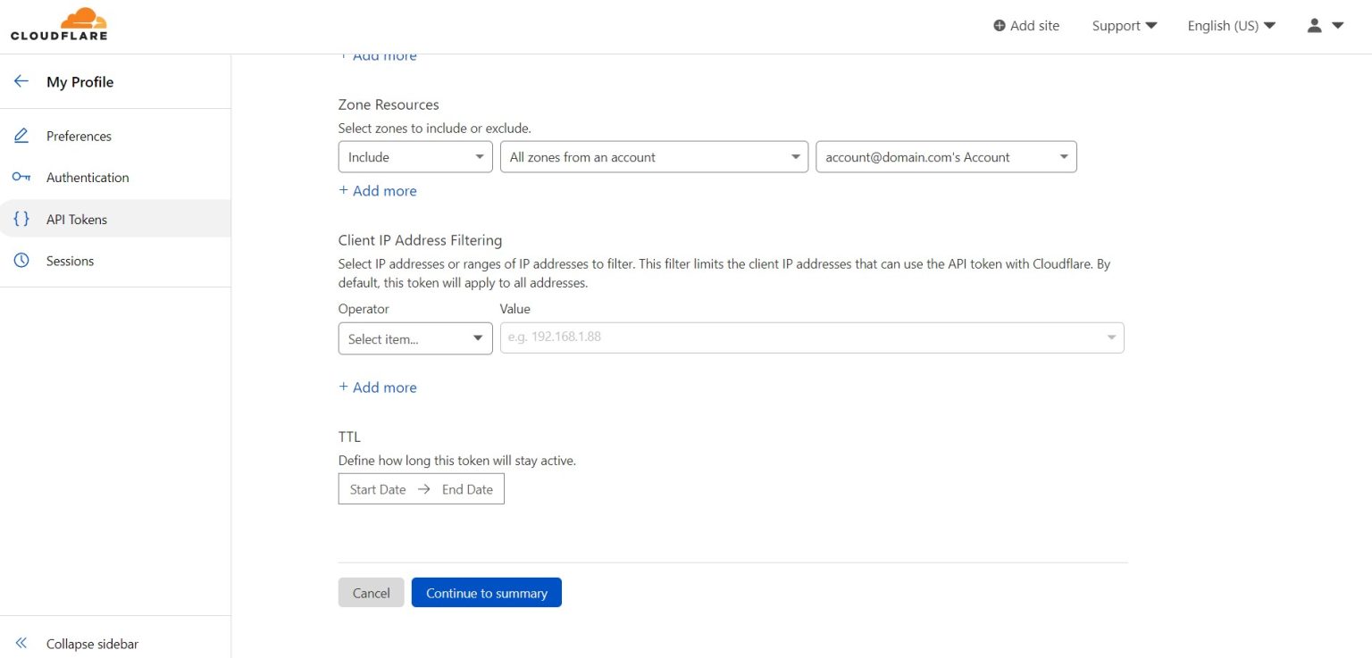 How To Obtain Your Cloudflare API Token - WP Email Manager