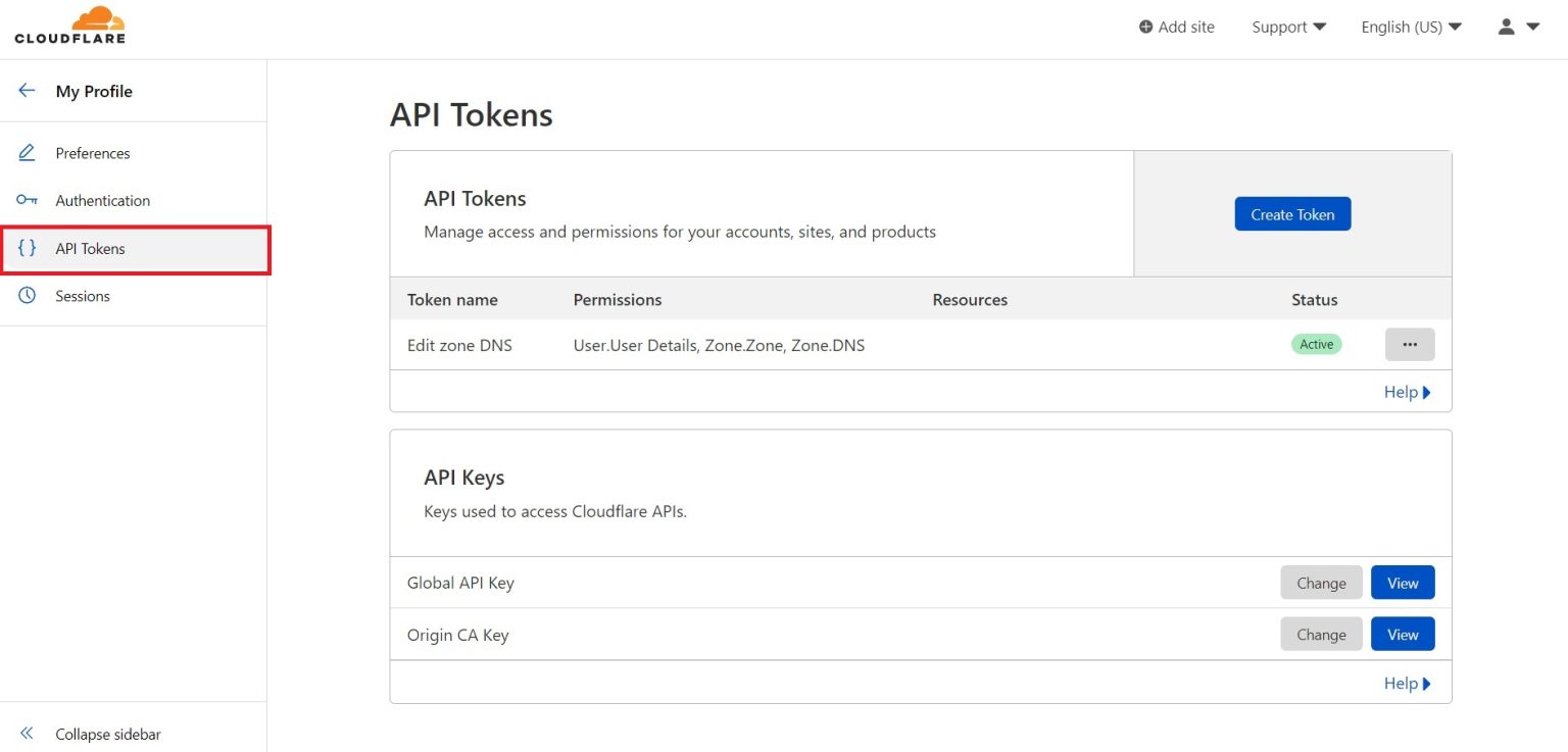 How To Obtain Your Cloudflare API Token - WP Email Manager