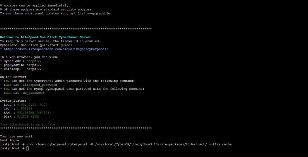 Error generating and getting DKIM keys in CyberPanel - WP Email Manager